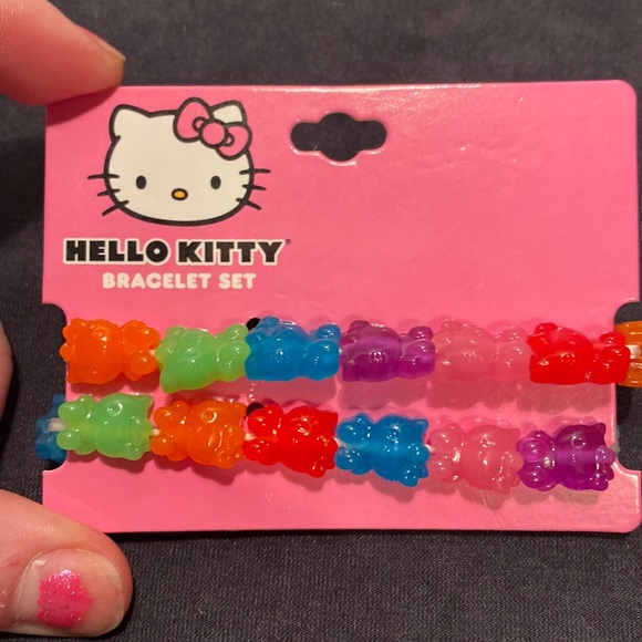 Hello Kitty | Jewelry | Hello Kitty Bracelet Set | Poshmark